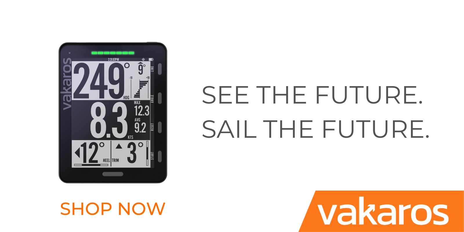 Vakaros Instruments - Available at Shoreline Sailboats! • Shoreline ...